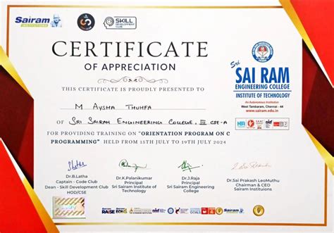 M Aysha Thuhfa On Linkedin Cprogramming Mentorship Senioryear