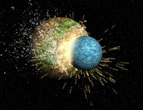 Colliding Planets By Kewinlan On Newgrounds