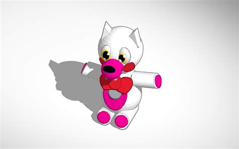3d Design Funtime Foxy Plushie Tinkercad