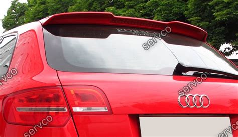 Eleron Spoiler Audi A3 8p Sportback Rs3 S3 Sline 2005 2012 V2 De