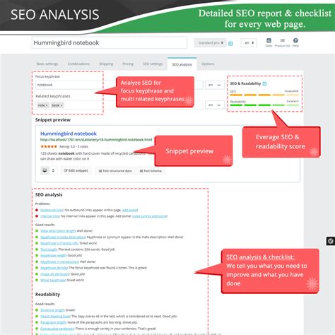 Seo Audit On Page Prestashop Seo Module For 17 And 8