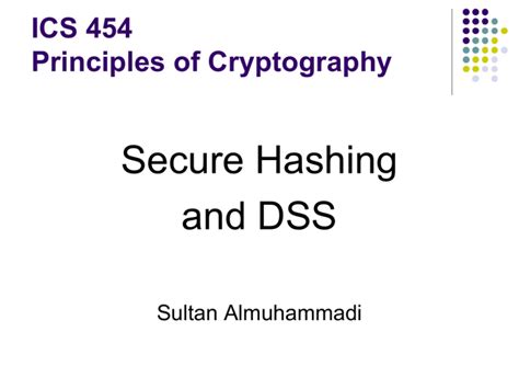 P11secure Hashing A