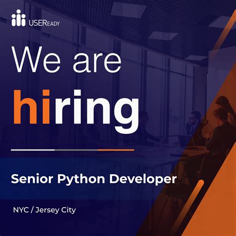 Useready On Linkedin Python Hiring Newyorkjobs Newjerseyjobs
