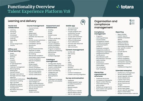 totara engage functionality overview totara learning