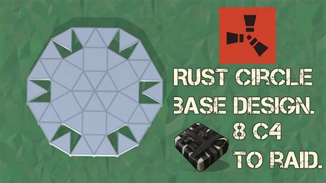 Rust 7 2 K Stone Circle Base Design Solo Duo Base 8 C4 To Raid R Fortify