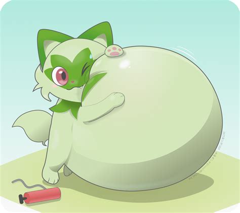 Sprigatito Inflation By Ginta On Deviantart