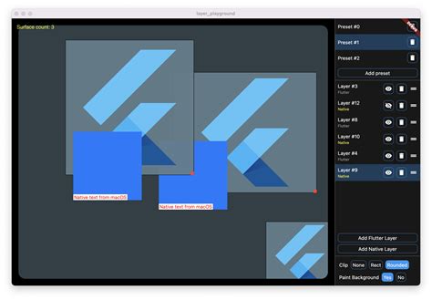 Github Knopp Layer Playground Playground For Flutter Platform Views