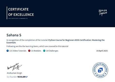 python datascience lifelonglearning certificationmilestone sahana s