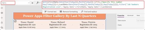 Power Apps Filter Gallery By Quarter With Various Scenarios Sharepoint And Microsoft Power