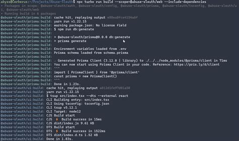 Build Is Not Building All Packages Issue 1206 Vercel Turborepo GitHub