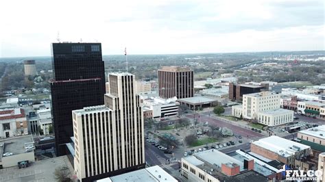 Downtown Aerial Drone Video Of Tyler Texas Youtube