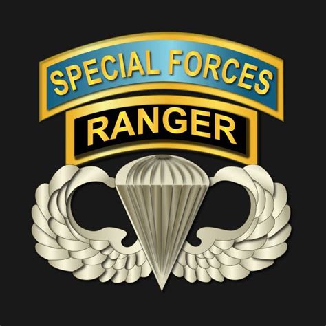 Airborne Badge Ranger Sf Tabs Design