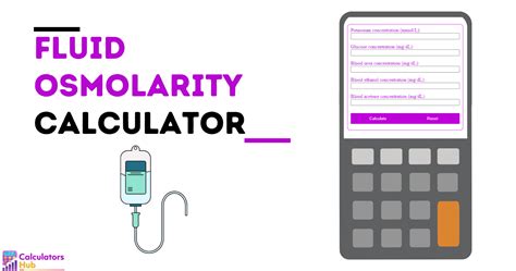 Fluid Osmolarity Calculator Online