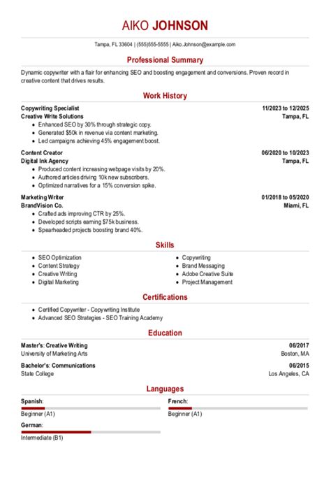 What Are Standard Margins On A Resume Examples And Tips