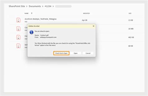 Access Your SharePoint Files In Acrobat Acrobat Reader