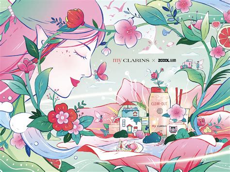 好食肌长绽放 myclarins《空中花城spa》 z85757 站酷zcool