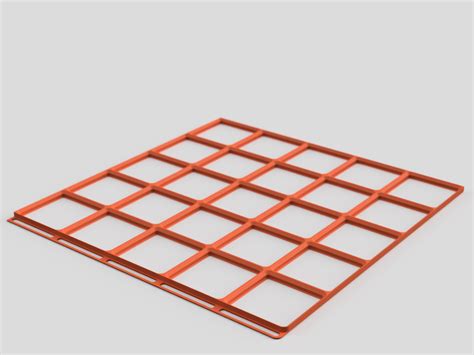 Gridfinity Base For Ikea Alex Wide Drawers Von Dieserjonas Kostenloses Stl Modell