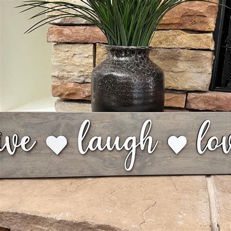 Live Laugh Love Signs Etsy