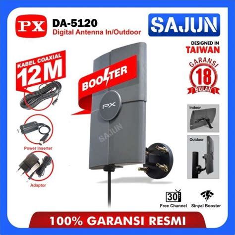 Promo Px Antena Indoor Outdoor Digital Hd Tv Da Antena Luar Dalam Px New Diskon Di