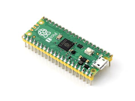 树莓派 Raspberry Pi Pico 2 微控制器开发板 基于树莓派rp2350双核、双架构处理器 加焊黄色排针