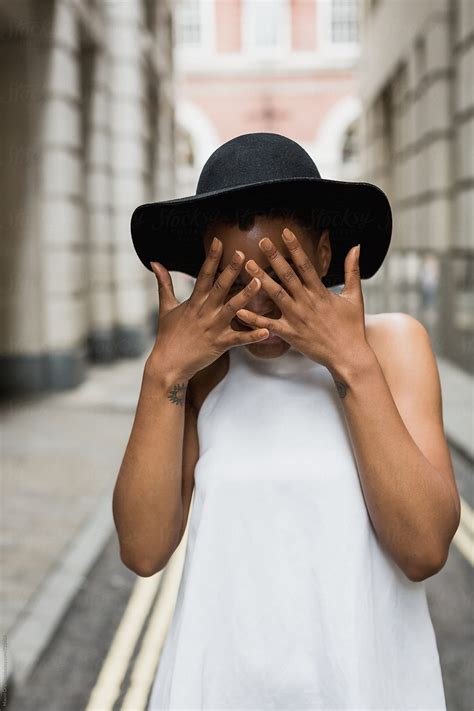 Shy Black Girl By Stocksy Contributor Mauro Grigollo Stocksy