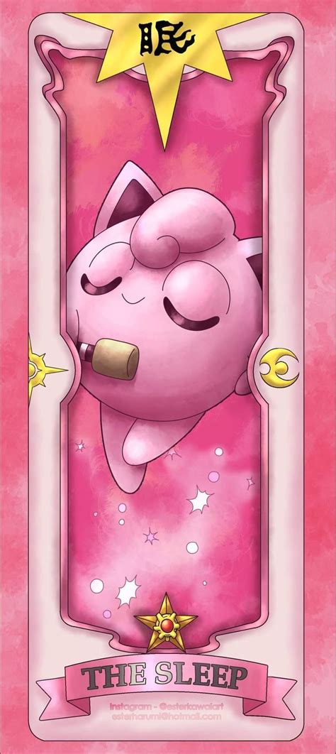 The Sleep Pokemon Cards Sakura Card Clow Cards