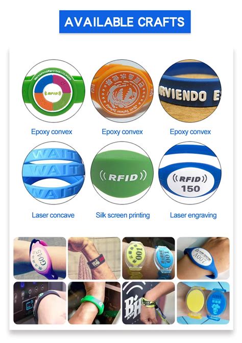 Cheap Passive Rfid Nfc Lf Hf Uhf F08 Id Elastic Luxury Wristband For Identification Function