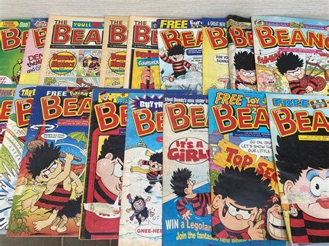 Beano Vintage Magazines 1980s Onwards Sold Separately Etsy
