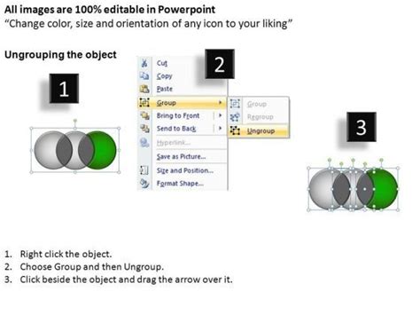Powerpoint Presentation Growth Three Overlapping Ppt Slide