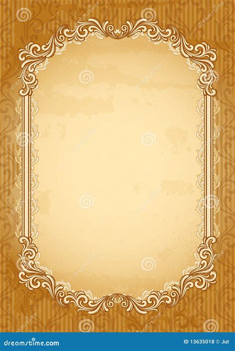Old Fashioned Background Vector Illustration 13635018