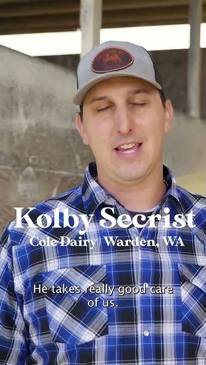 Back At Cole Dairy For Ndafarmfriday Kolby Talks About Nutrition Of