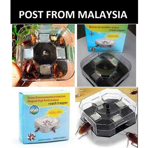 Perangkap Lipas Kereta Plastic Cockroach Trapper Car Pest Control Trap