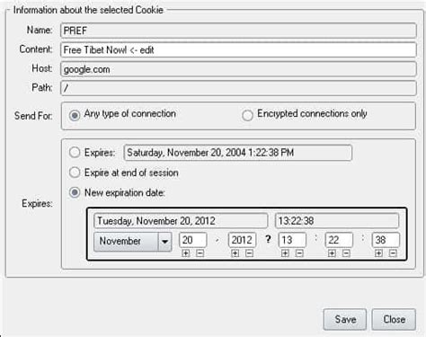 Add And Edit Cookies Firefox Extension Ghacks Tech News
