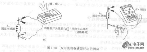 如何用万用表测电感值用万用表测电感量万用表测电感大山谷图库