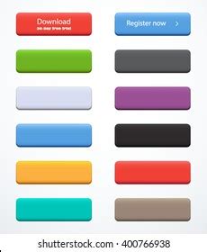 Set Rectangle Buttons Stock Vector Royalty Free 400766938 Shutterstock