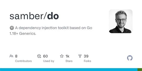 A Dependency Injection Toolkit Based On Go 118 Generics Support For Health Checks And