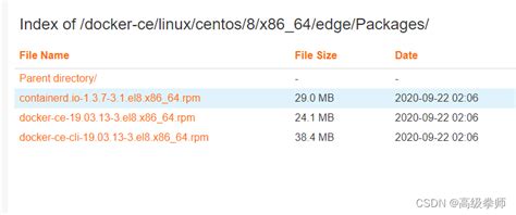 Centos8 安装 Docker Ce报“软件包 137 31el8x8664 与 Runc（由 Runc 102 1moduleel85