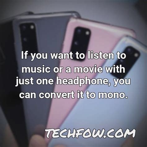 What Is Mono Audio In Android New Data TechFOW Com