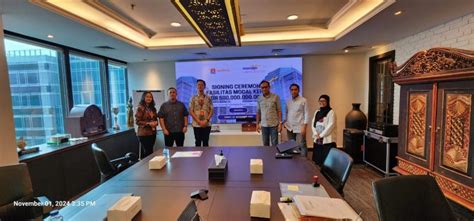 1 Nov 2024 Mark The Credit Signing Between Seabank Indonesia And Mandiri Utama Finance