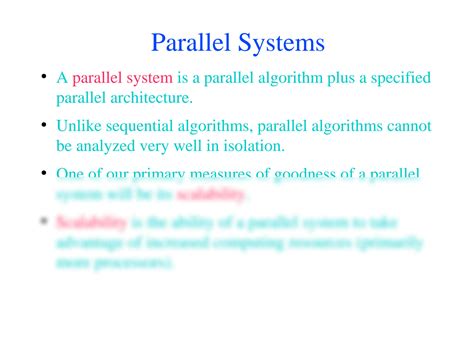 SOLUTION Analysis Of Parallel Algorithms Studypool