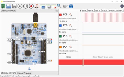 ST NUCLEO F446RE As A Logic Analyzer