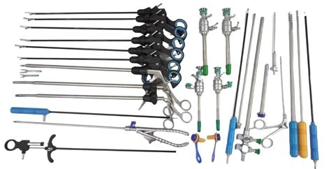 Laparoscopic Surgery Set Laparoscopy Endoscopy Trocar Grasper Clip