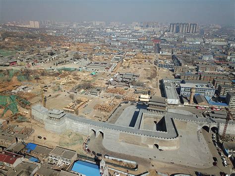 山西忻州古城改造 再现千年秀容古城 泰山庙 古城 关帝庙 新浪新闻