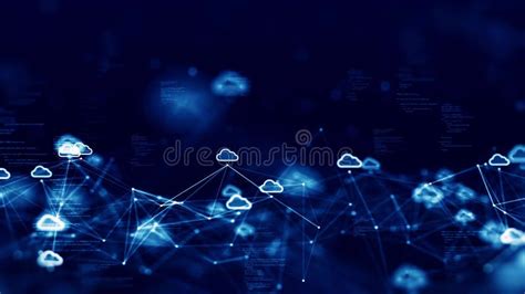 Cloud And Edge Computing Technology Concepts With Cybersecurity Data