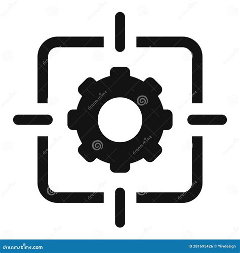 Target Core Values Icon Simple Vector Value Purpose Stock Vector Illustration Of Simple