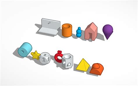 3d Design Geometric Shapes Tinkercad