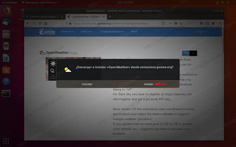 Instalar Gnome Shell Extensions En Ubuntu 18 04 Lts Somebooks Es