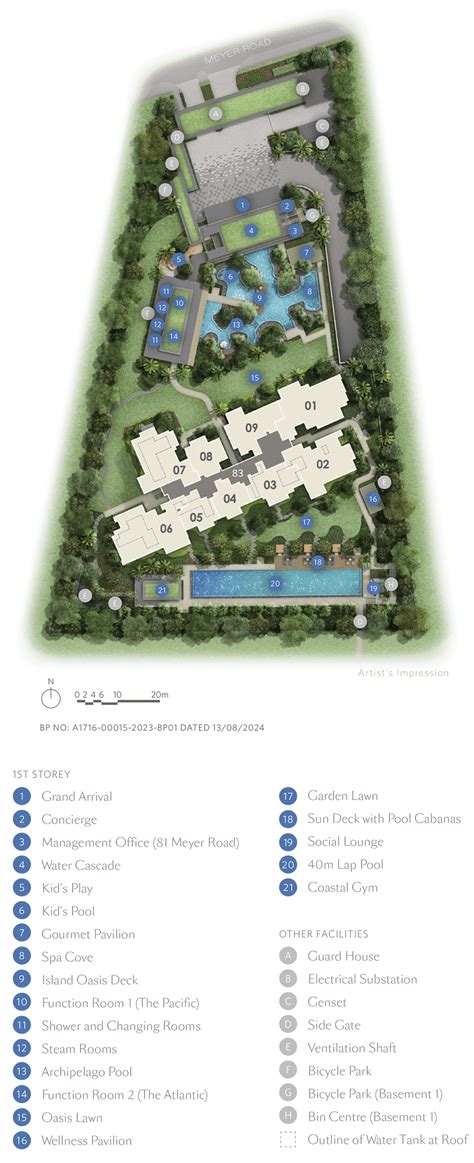 Site Plan Meyer Blue Showflat 68160806 Singapore