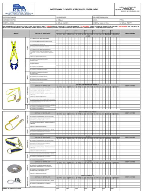 Inspeccion De Epcc Sg Sst Randm F 028 Pdf