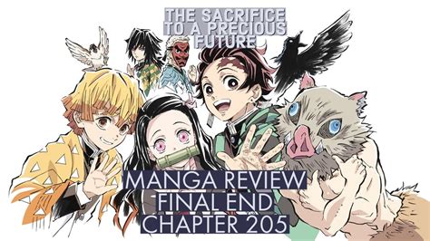 Review End Of Demon Slayer Final Chapter 205 Kimetsu No Yaiba